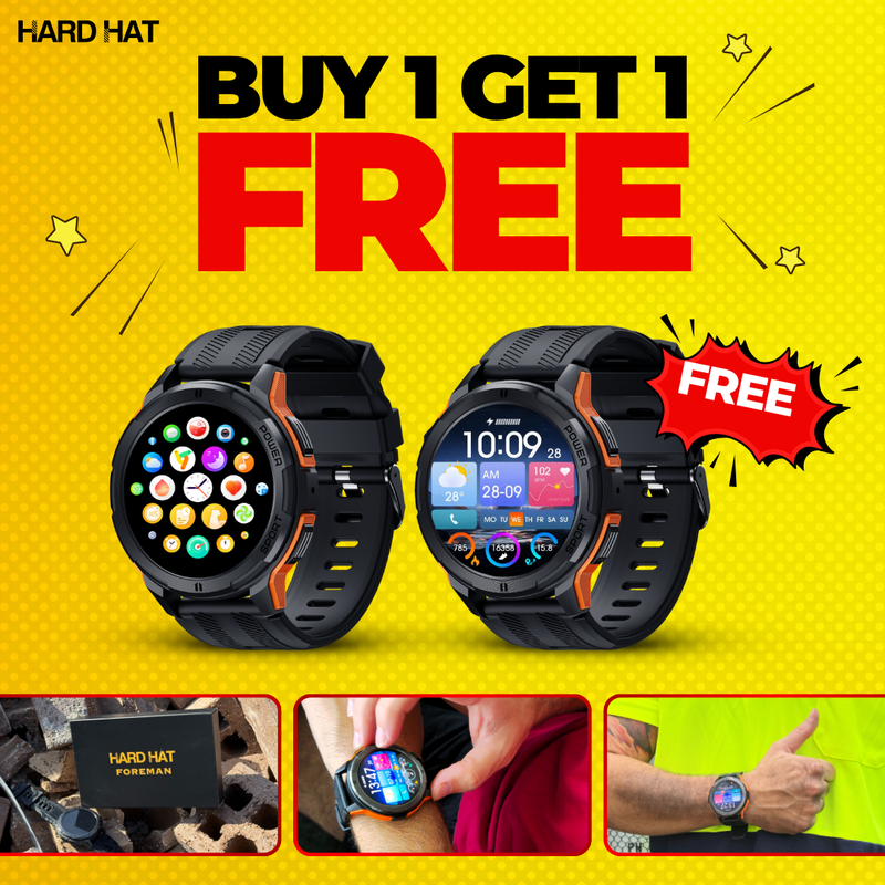 Tradie Watch: Hard Hat Foreman Built for Tradies & Construction – Hard ...