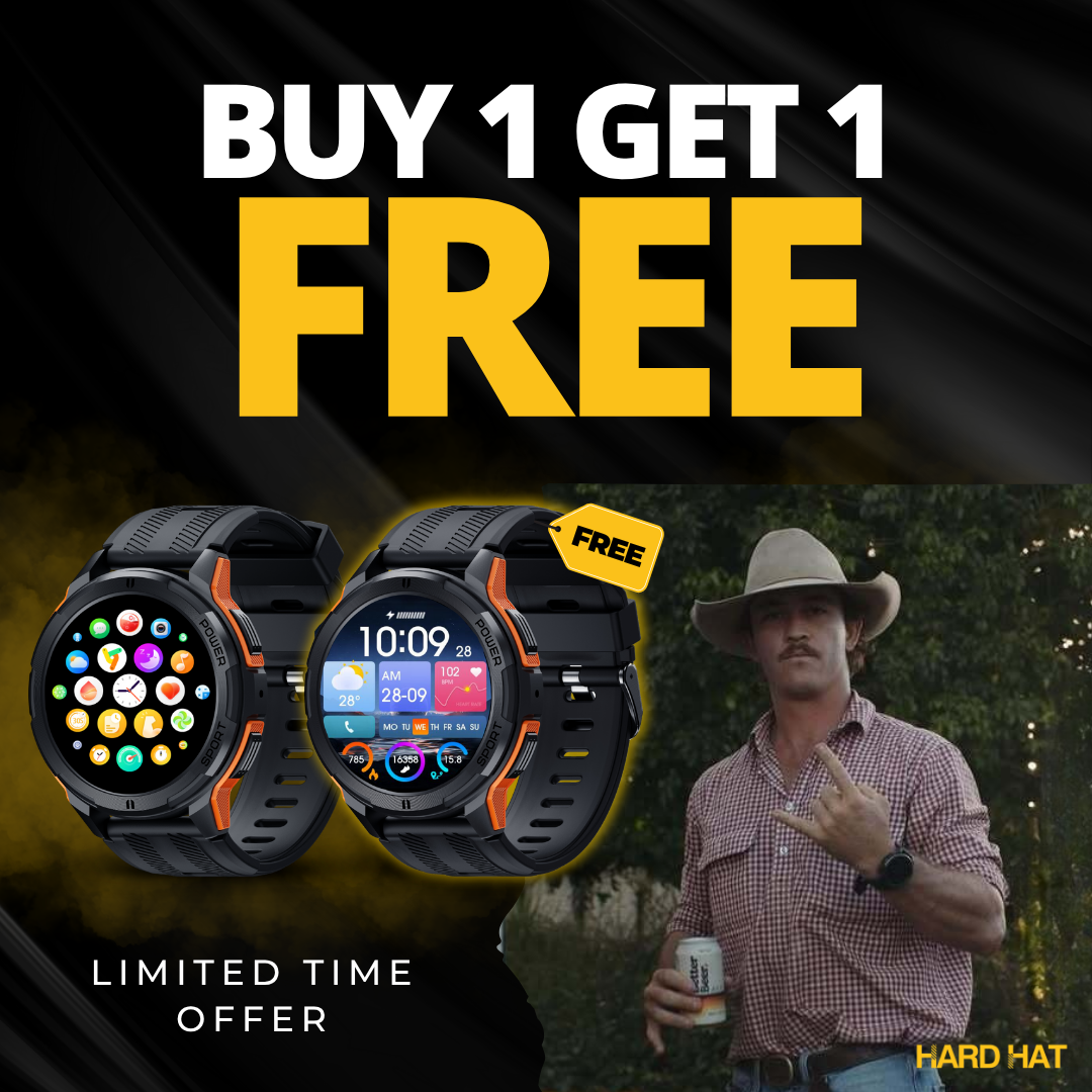 Tradie Watch: Hard Hat Foreman Built for Tradies & Construction – Hard ...