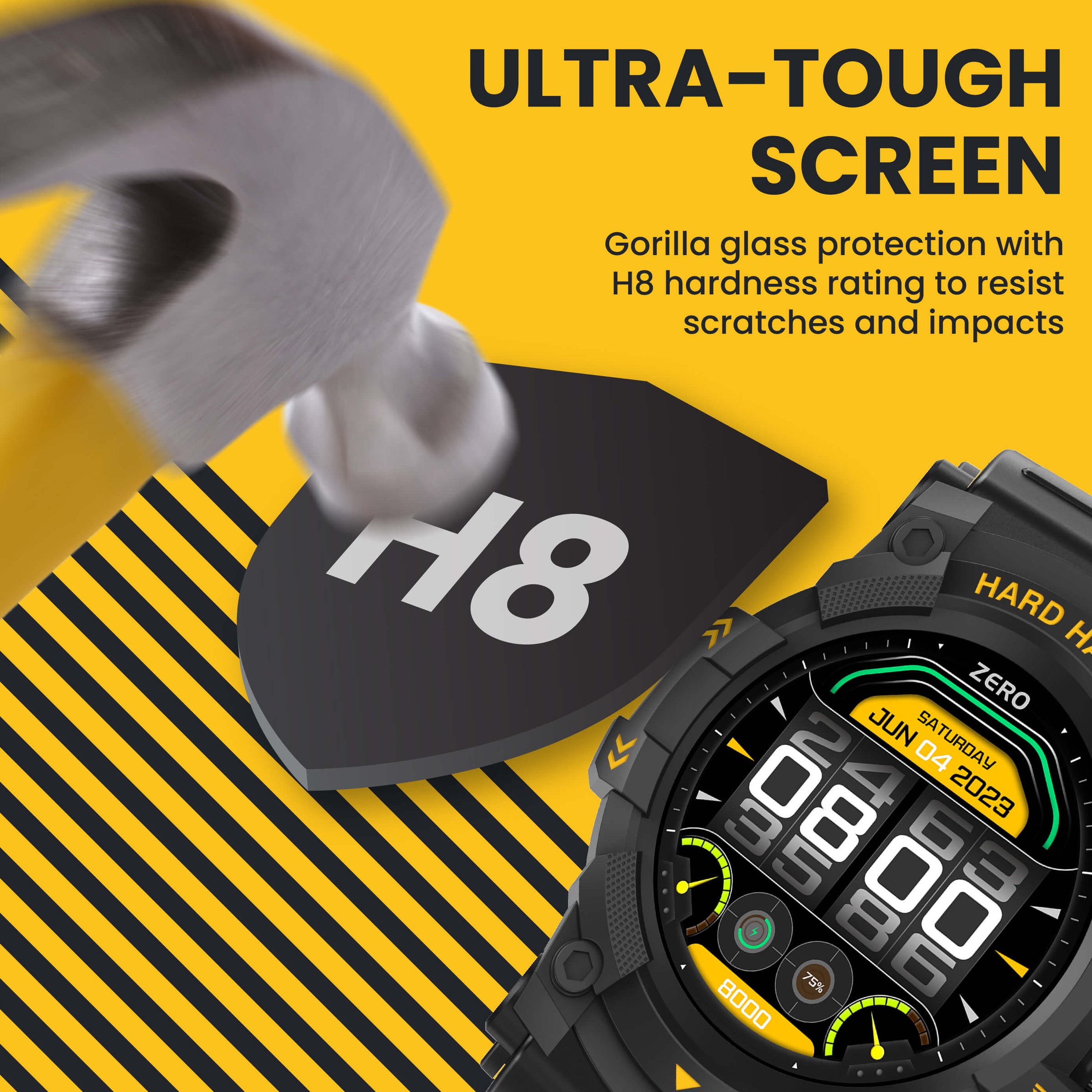 Tough Smart Watch by Hard Hat - Built for Work – Hard Hat Australia