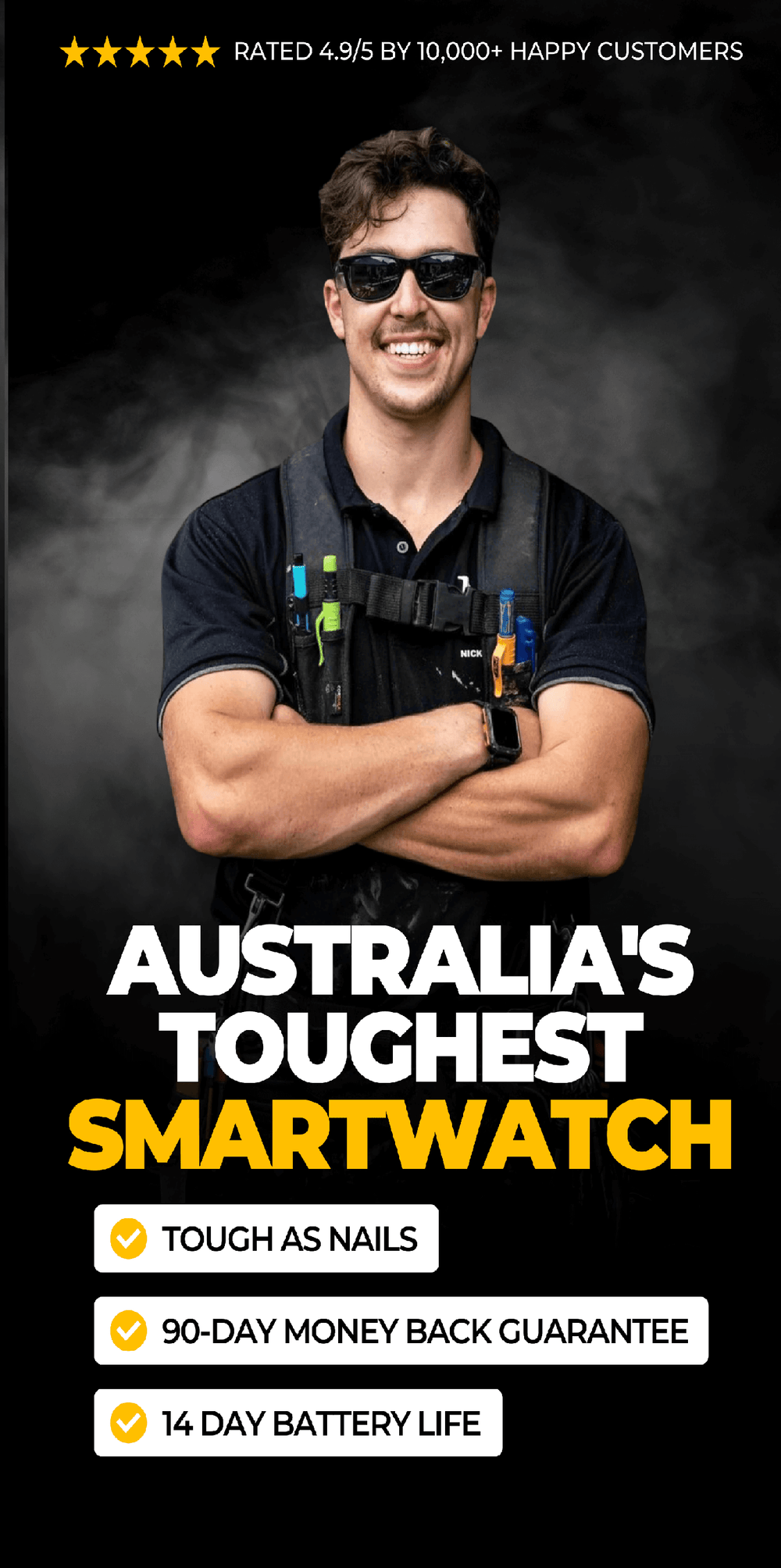 Buy Australian Smart Watches that are made to last – Hard Hat Australia
